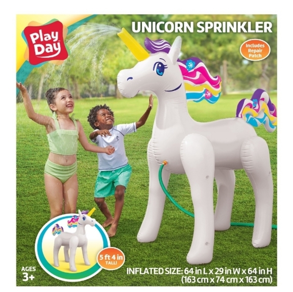 Play Day | Other | Play Day Large Unicorn Character Inflatable ...